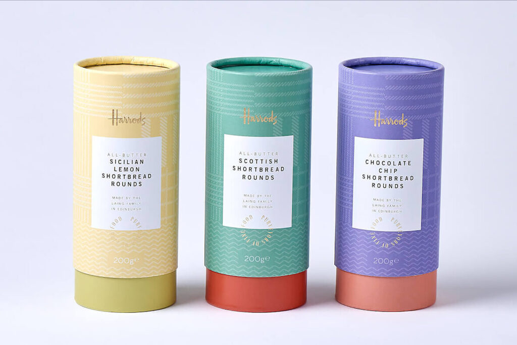 Biscuits Packaging Manufacturer UK | Cookie Tube Packaging